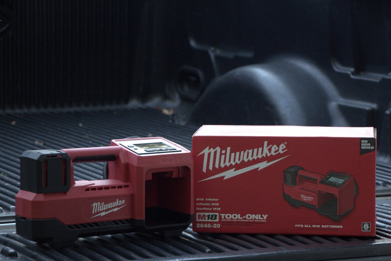 Tool review: Milwaukee M18 Tire Inflator - Shop Press