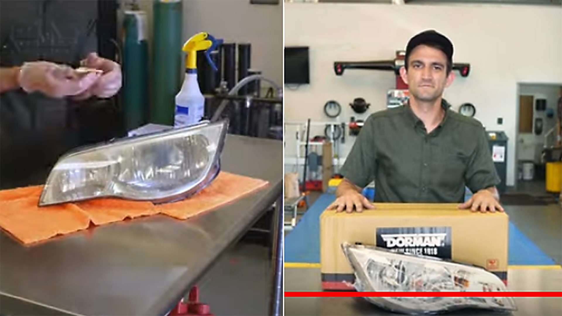 Polishing headlights vs. replacing them! (VIDEO) - Shop Press