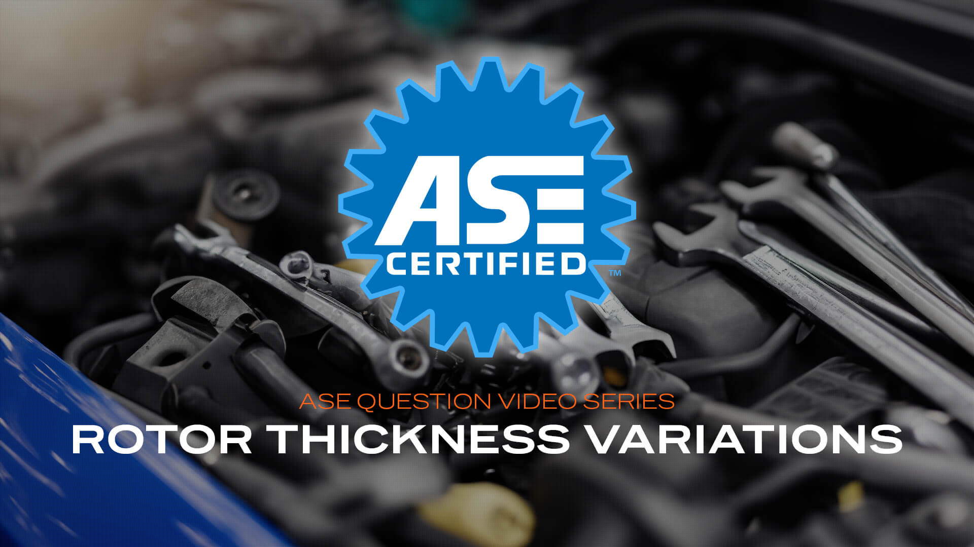 Brake rotor thickness variation - ASE practice questions (VIDEO) - Shop ...