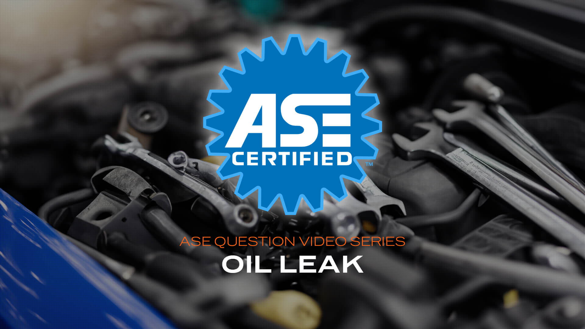 Oil leak - ASE practice questions (VIDEO) - Shop Press