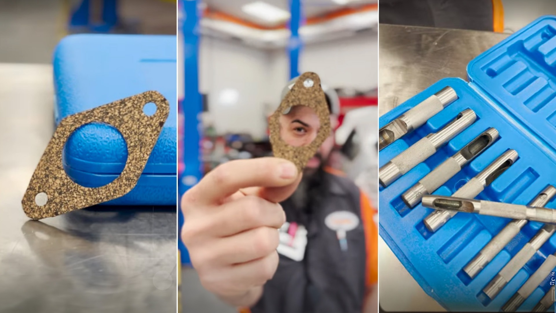 Making your own gaskets? Get a hollow punch set for pro results. (VIDEO ...