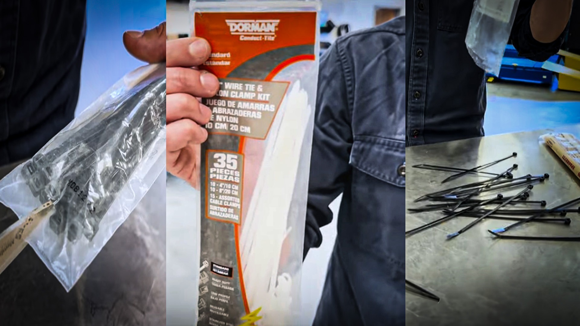 Using a spaghetti trick to keep zip ties organized (VIDEO) - Shop Press